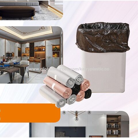 Buy Wholesale China Hdpe Handle Bags Trash Bags Garbage Bags With Label ...