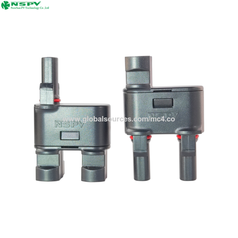 2-to-1 Solar Branch Connector Matching Mc 4 Connector Male Female Type ...
