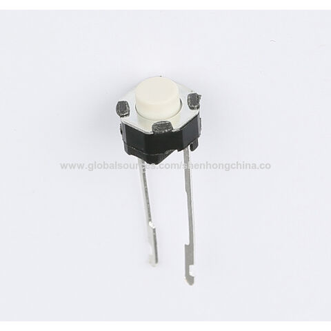 Buy Wholesale China Tact Switch 6*6 Long Terminals Round Housing & Tact ...