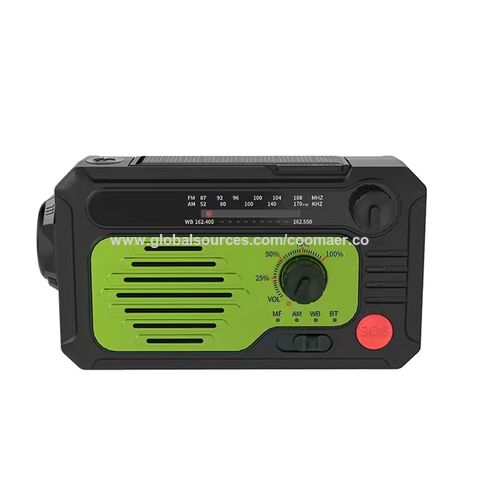 Buy Wholesale China Portable Hand Crank Am/fm/wb,noaa Weather Emergency ...