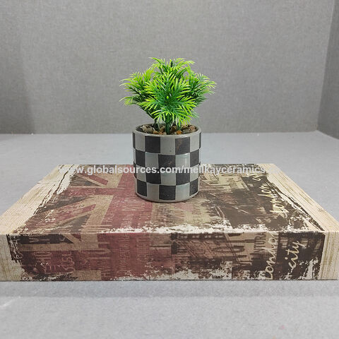 Buy Wholesale China Factory Customized Mini Flower Pots With Mosaic ...