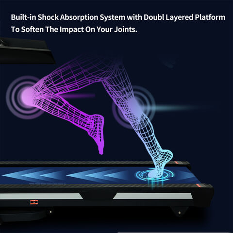 Buy Wholesale China Indoor Fitness Run Portable Fold Treadmill Exercise ...