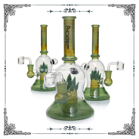 Buy Wholesale China 8.8 Inches Phoenix Star Dab Oil Rigs Glass Bong ...