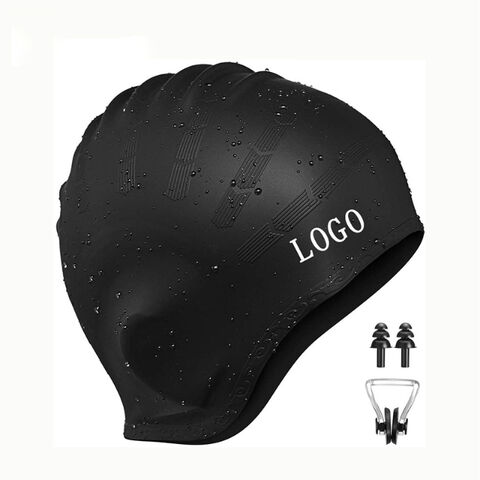 Buy Wholesale China Custom Logo Waterproof Silicone Sports Swim Hat Cap ...