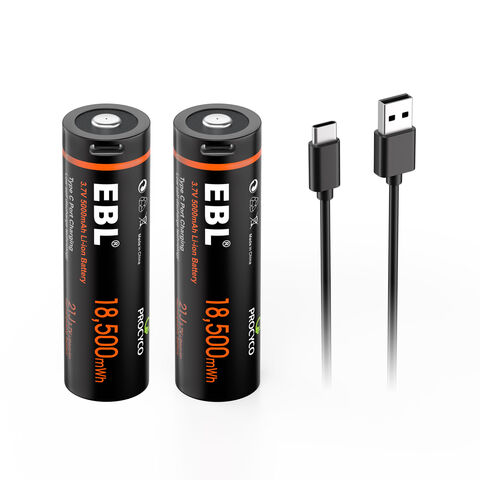 Buy Wholesale China 2pieces 21700 Batteries Type-c Rechargeable Battery ...