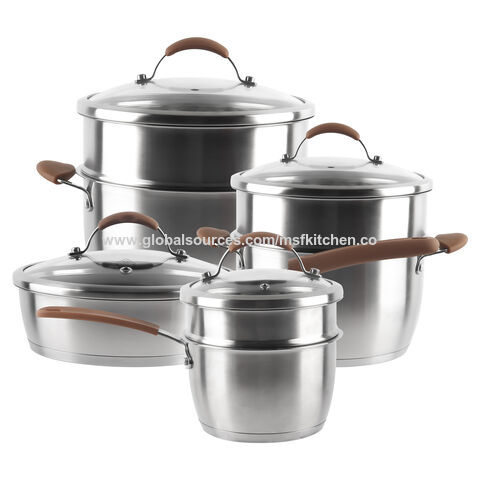 Buy Wholesale China Practical Steamer Pans And Pots Set Wholesale ...