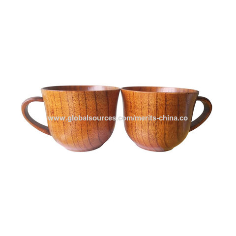 Factory Direct High Quality China Wholesale Wooden Coffee Beer Mugs ...