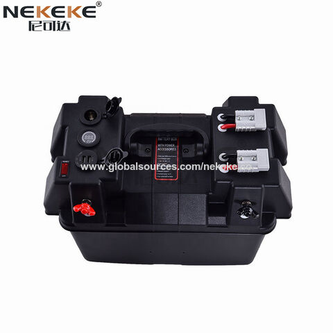 Buy Wholesale China Nekeke Portable Plastic Battery Box Waterproof 12v ...