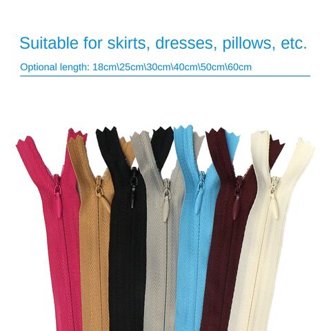 Buy Wholesale China 3# Nylon Invisible Zipper Close End Dress Pants ...