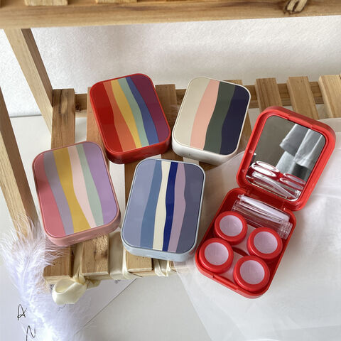 Buy Wholesale China Women Portable Cute Contact Lenses Box Lens Case ...