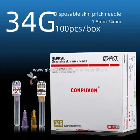 Buy Wholesale China 100pcs Korea 31g 4mm Disposable Painless Medical ...