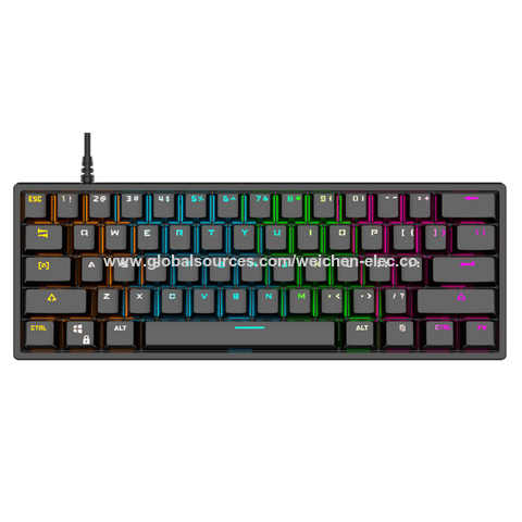 Buy Wholesale China 61 Key Wired Mechanical Keyboard & Gaming Keyboard ...