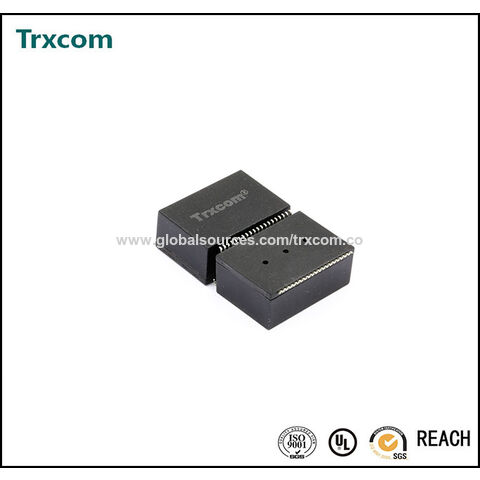 Free Sample 1gbase/2.5gbaset, 100w Poe Single Port Lan Transformer,used ...