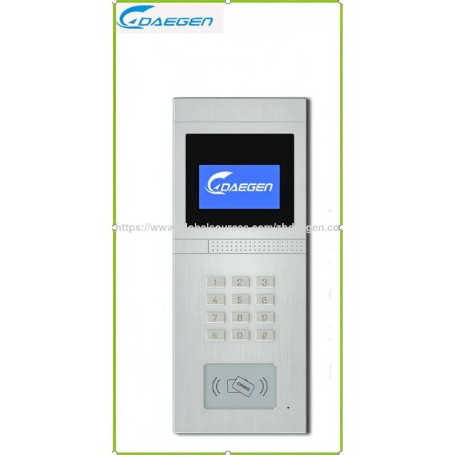Buy Wholesale China Gsm Aduio Flush Mounted Building Doorbell & Gsm ...