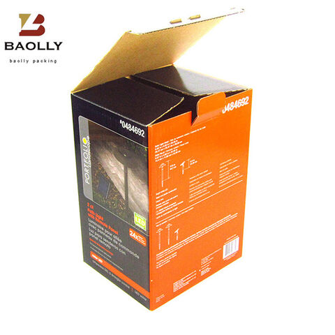 Buy China Wholesale Promotional Carton Packaging Box For Outdoor Led ...