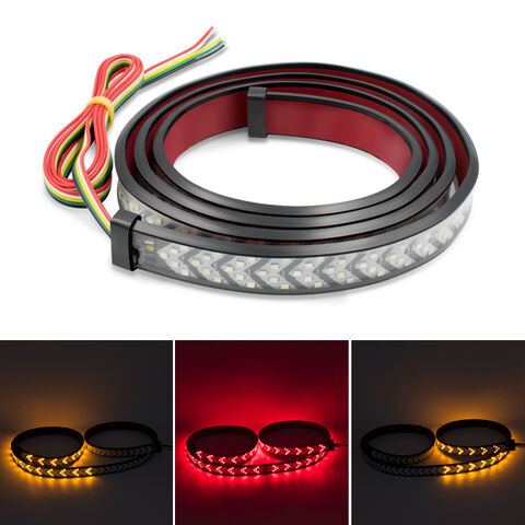 Buy Wholesale China New Red Yellow Truck Tailgate Led Strip Light Bar ...