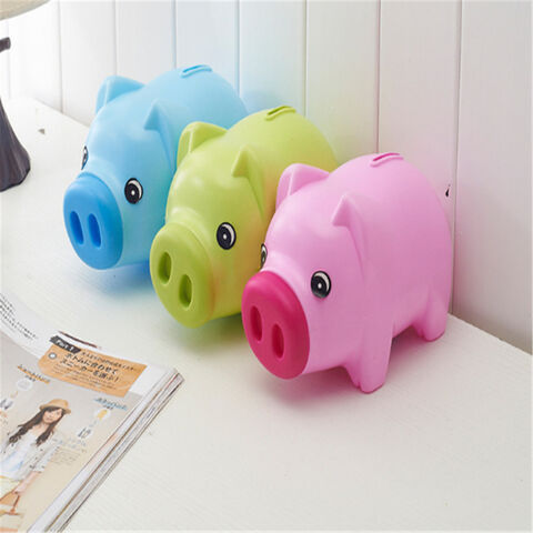 Buy Wholesale China Wholesale Cute Pig Shape Pvc Plastic Piggy Money ...