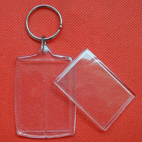 Buy Wholesale China 2022 New Design Rectangle Acrylic Keychain ...