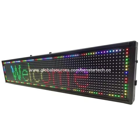 Indoor P10 Led Sign Board Scrolling,wireless Red Led Display,wifi ...