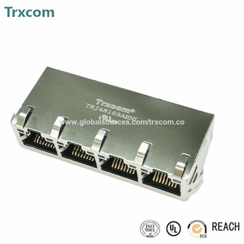 Buy Wholesale China Free Sample 10/100/1000base-t /5grj45 Connector ...