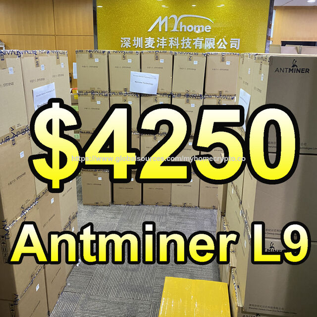Buy Wholesale China In Stock High Profit Antminer L9 L7 9500m 9300m 9050m 8800m 8550m Ltc Doge ...
