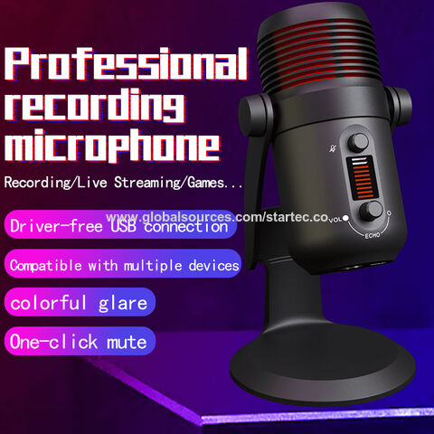Buy Wholesale China New 7color Led Streaming Microphone-- & Gaming ...