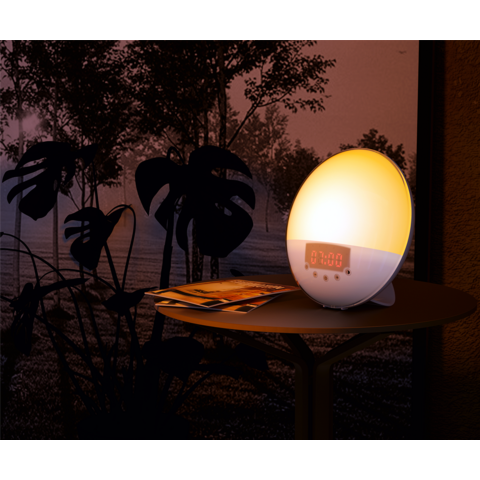 Bulk Buy China Wholesale Smart Wifi Sunrise Simulation Wake-up Light ...