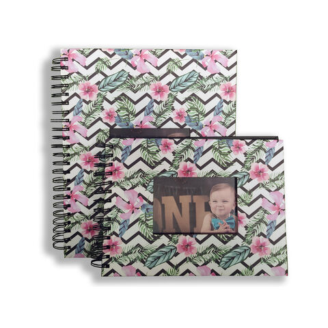 Buy Wholesale China Classic Spiral Bound Album, 245x300mm Paper Sheets ...