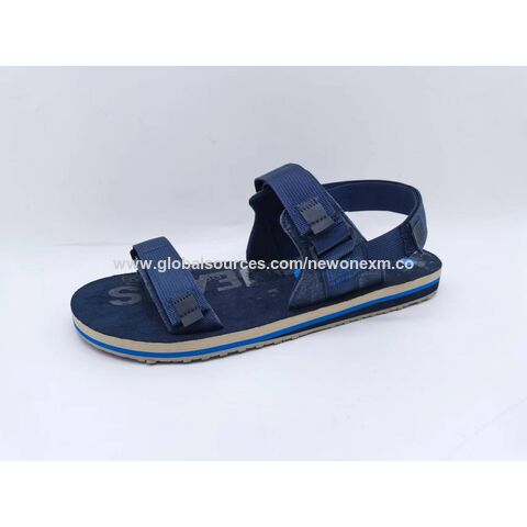 Buy Wholesale China Affordable Dark Blue Men's Sandals Suitable For Men ...