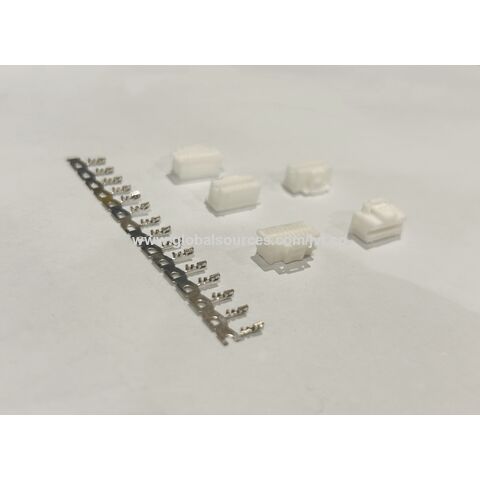 Connector Terminal Pitch 1.0mm Customized Brass Crimp Terminals For ...