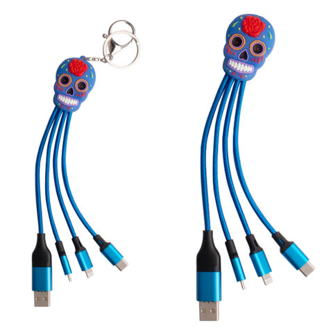 Buy Wholesale China Gift Custom Skeletons Halloween Skull Head Led ...