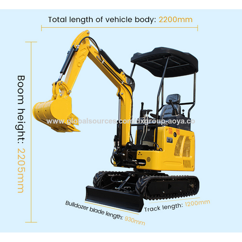 Buy Wholesale China Mini Excavator; Excavator;farm Digger Breaker ...