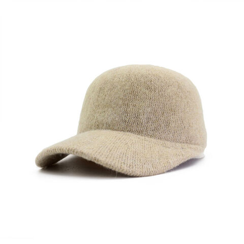 Buy Wholesale China High Quality Cap Baseball Hat Wool Tweed Adjustable ...