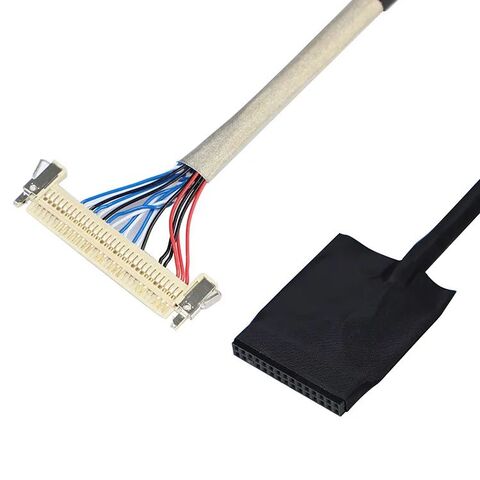 Fi-x30 Lvds 30 Pin 10cores Fpc Ribbon Flexible Flat Cable Ffc Cable ...