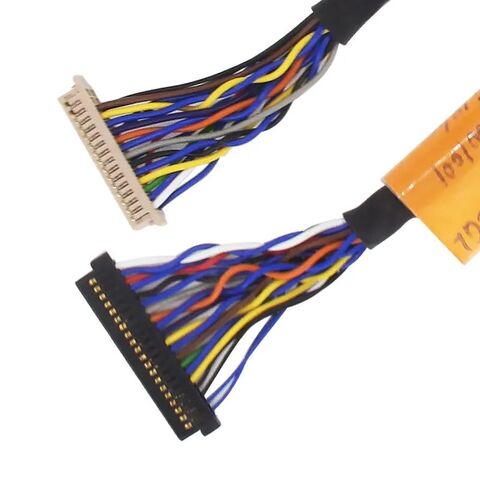 Custom Lcd Lvds 10 20 40 41 Pin Cable Utp Lg Lvds Cable Lcd Tv Assembly For Laptop 40 Lcd Panel ...