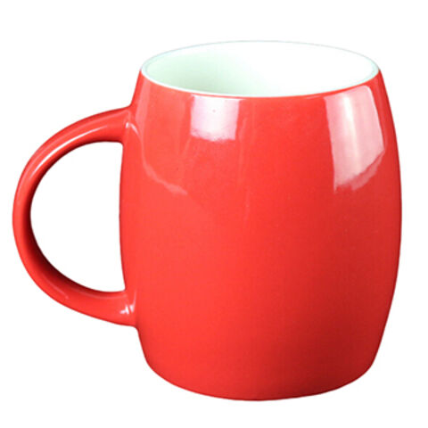 Buy Wholesale China Oem Design Ceramic Red Mug & Red Mug at USD 1.89 ...