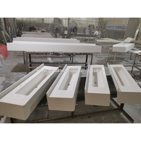 Buy Wholesale China Customized Acrylic Soild Surface School Wash Basin ...