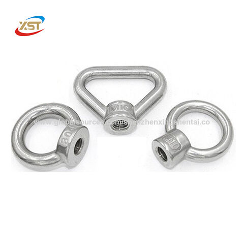 Buy Wholesale China 304 Stainless Steel Lifting Ring Nut Circular Ring ...