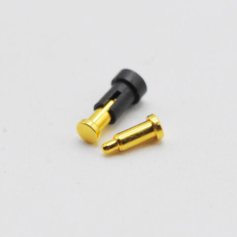 Buy Wholesale China Spring Loaded Connector Pin 1p Flat Type Pogo Pin ...