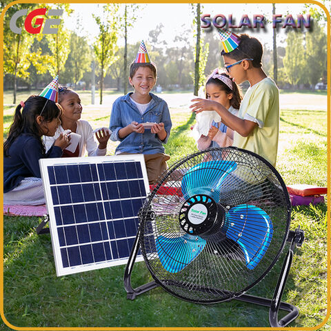 Buy Wholesale China Rechargeable Usb Charging 25w Table Fan With Solar ...