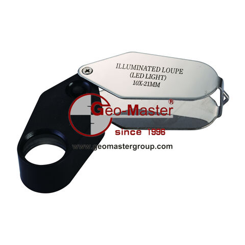 10× Acrylic Gled Eological Loupe/magnifier/hand Lens For Surveyors ...