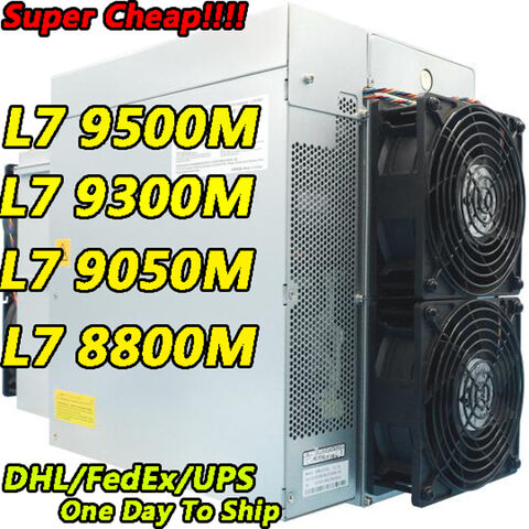Buy Wholesale China Wholesale Bitmain L7 8800m/9050m 9500m 9300m V1 ...