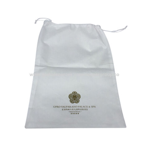 Buy Wholesale China Hotel Drawstring Plastic Laundry Bag & Plastic ...