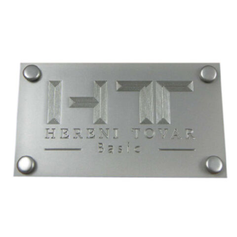 Buy Wholesale China Silver Metal Label, Eco-friendly, Rustles ...