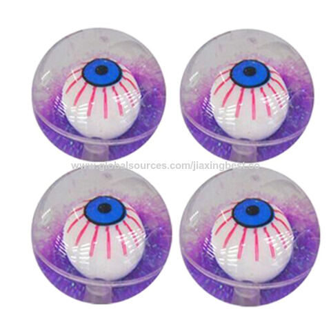 Buy Wholesale China Glitter Water Balls Eyes Tpu Rubber Bouncing Ball ...
