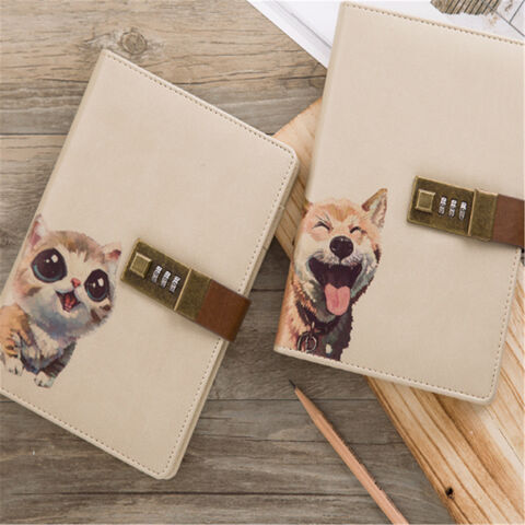 Buy Wholesale China Crafted Notebook With Combination Lock Diary Pen ...