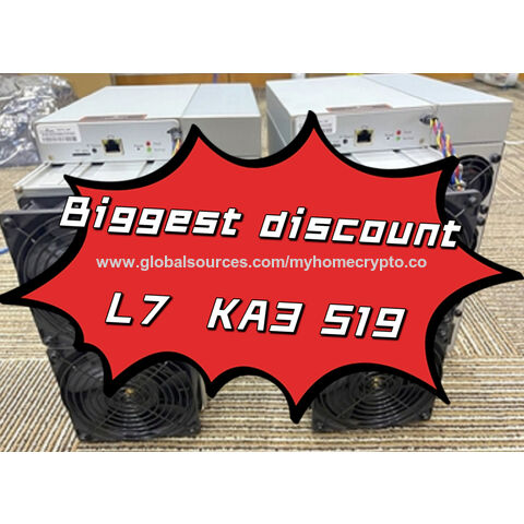 Buy Wholesale China Asic Miner Promotion Bitmain Antminer S19j Pro+ 122th S19xp L7 9.5g K7 63.5t ...
