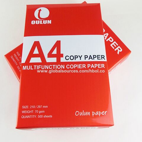 Buy Wholesale China Hot Sale White Color A4 Double Printing Paper Copy ...