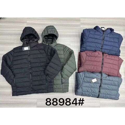 Buy Wholesale China Apparel Stock 3 Style Men's Padded Coats Men's High ...