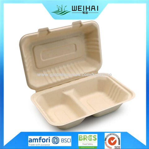 Buy Wholesale China Freon-free Food Containers Biodegradable Bagasse ...